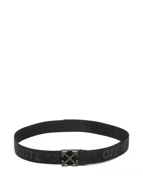 Off-White Graphic Buckle Belt - Black