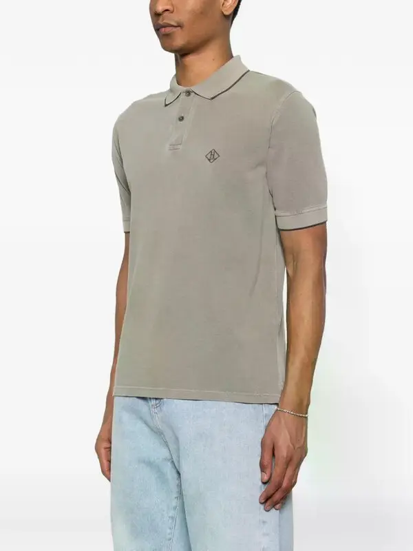 Herno Logo-embroidered Polo Shirt
