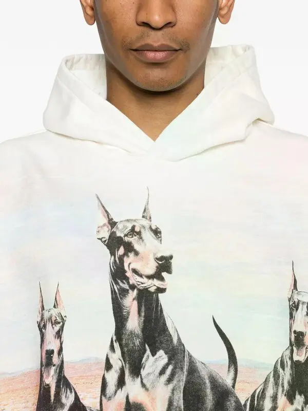 REPRESENT Printed Hoodie - Neutrals