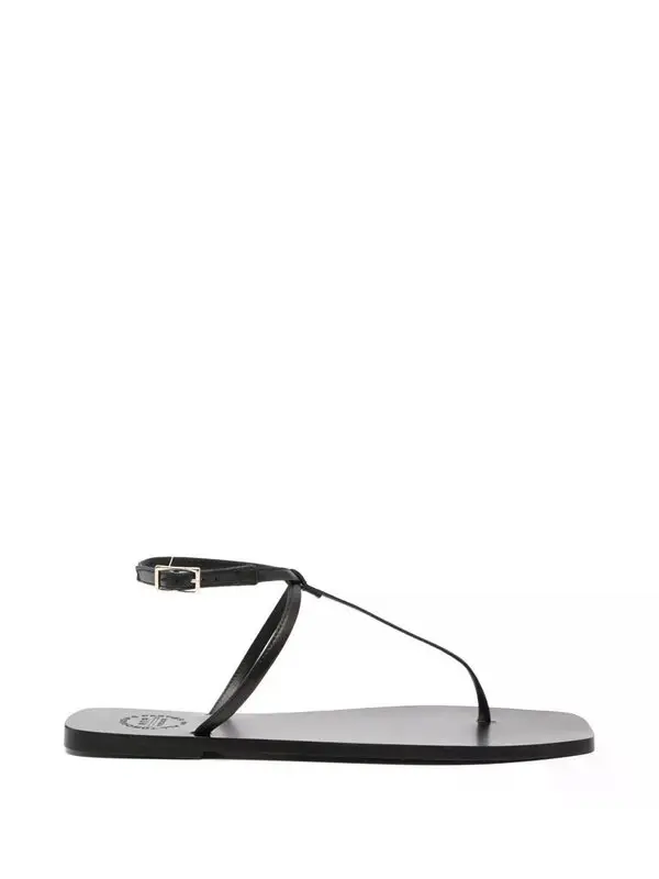 ATP ATELIER Alassio Ankle-strap Sandals - Black