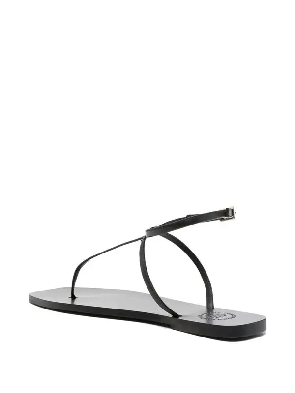 ATP ATELIER Alassio Ankle-strap Sandals - Black