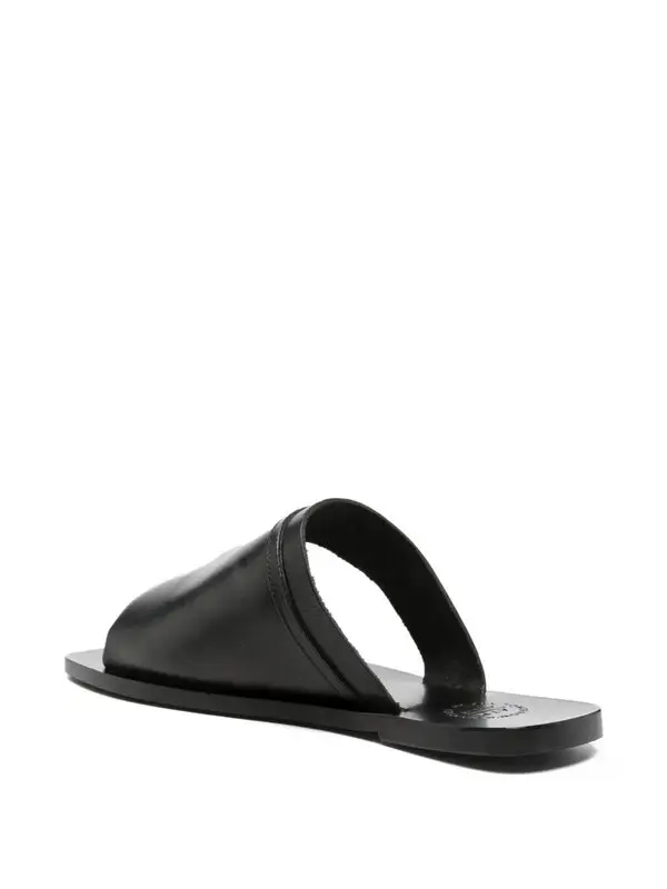 ATP ATELIER Varna Buckle-detail Sandals - Black