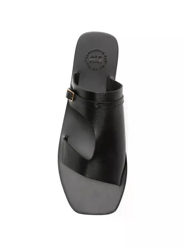 ATP ATELIER Varna Buckle-detail Sandals - Black