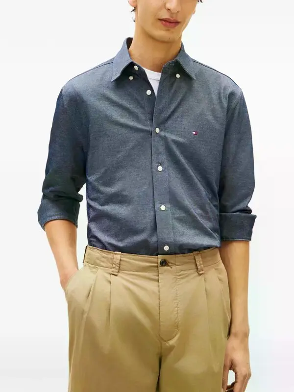 Tommy Hilfiger Long-sleeve Shirt - Blue