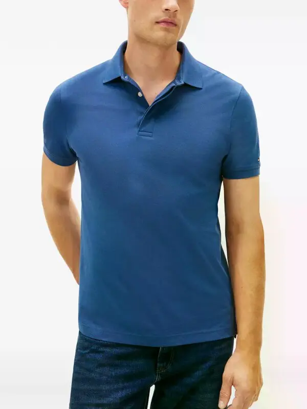 Tommy Hilfiger Short-sleeve Polo Shirt - Blue