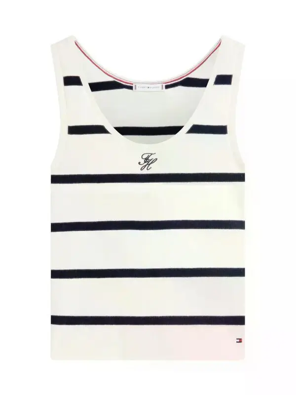 Tommy Hilfiger Striped Tank Top - Neutrals