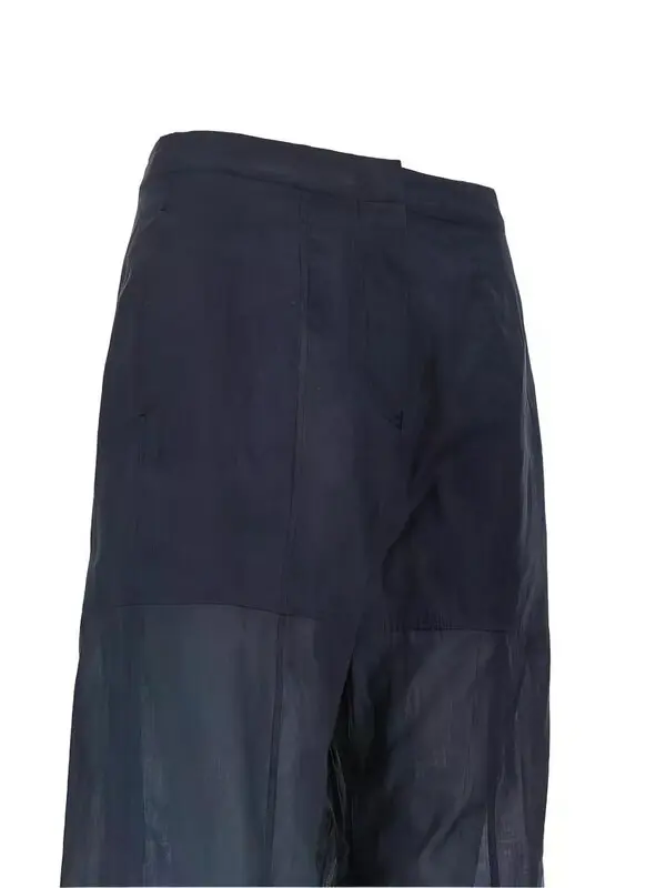 JIL SANDER Cotton Organdy Trousers