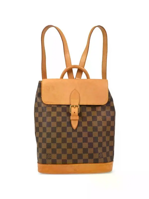 LOUIS VUITTON 1996 Damier Flap Backpack