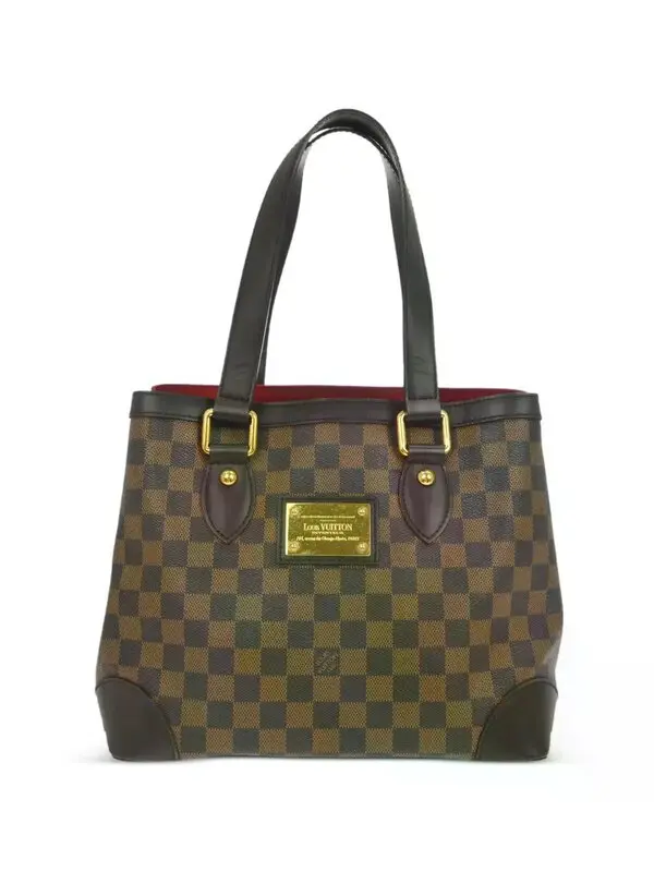 LOUIS VUITTON 1990-2000s Hampstead Pm Damier Tote Bag