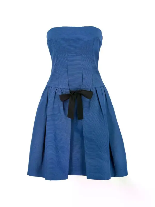 See By Chloé Strapless Bow Mini Dress
