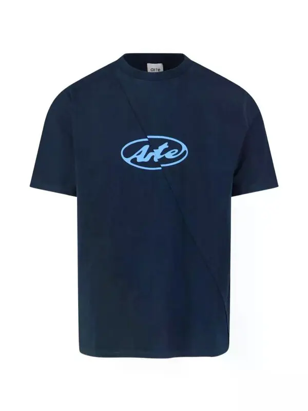 ARTE ANTWERP Circle Logo T-shirt - Blue