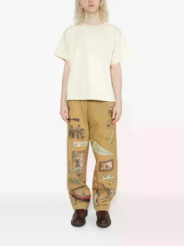 SAMUEL ZELIG Trail Trousers - Brown