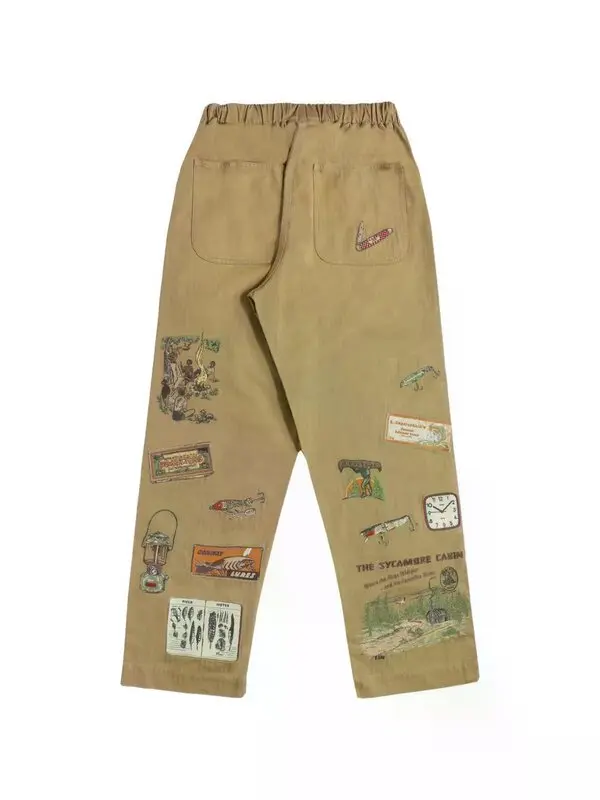 SAMUEL ZELIG Trail Trousers - Brown