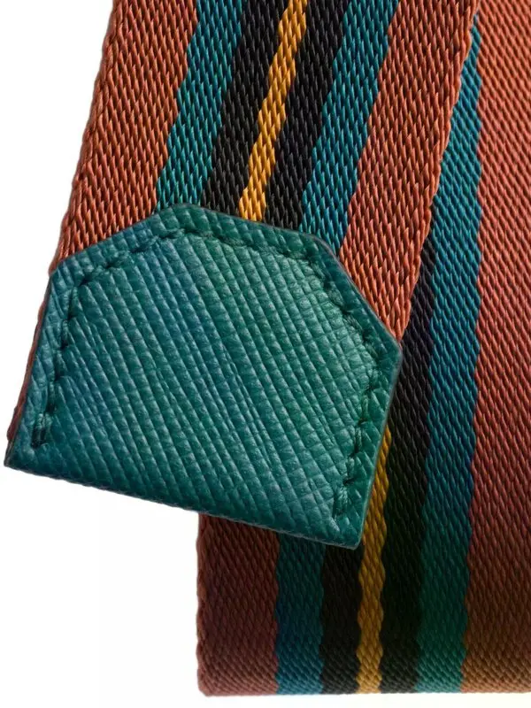 Prada Woven Nylon Belt - Brown