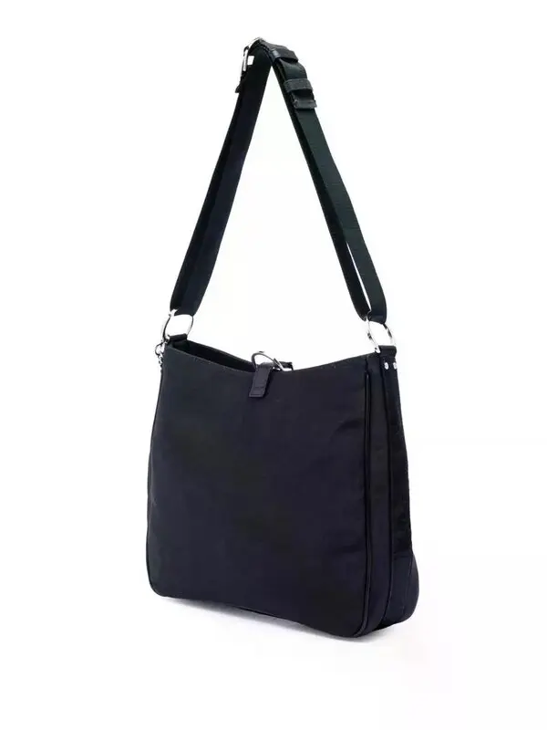 Dior 2003 Nylon Crystal Hardcore Shoulder Bag