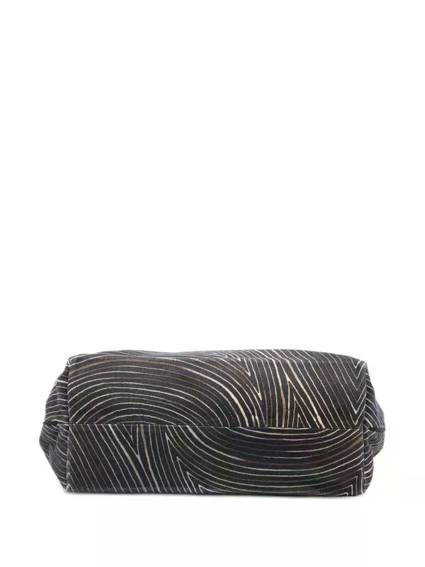 Bottega Veneta 2007 Printed Canvas Cabat Tote Bag