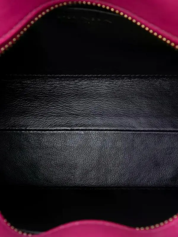 Prada Saffiano And City Calf Esplanade Crossbody Bag - Pink