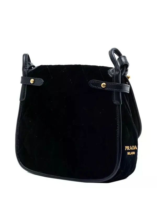 Prada Impuntu Velluto Corsaire Crossbody Bag