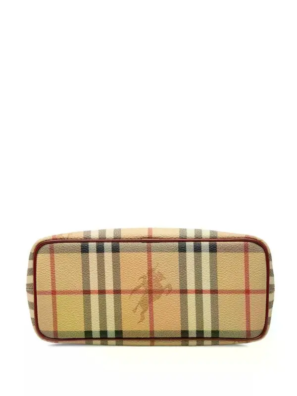 Burberry 2000-2017 Haymarket Check Coated Canvas Handbag