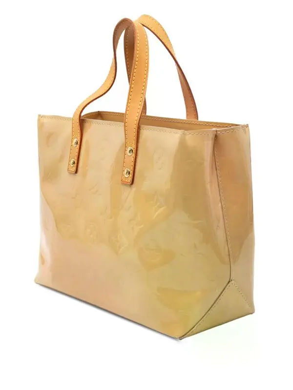 LOUIS VUITTON 2004 Monogram Vernis Reade Pm Handbag - Brown