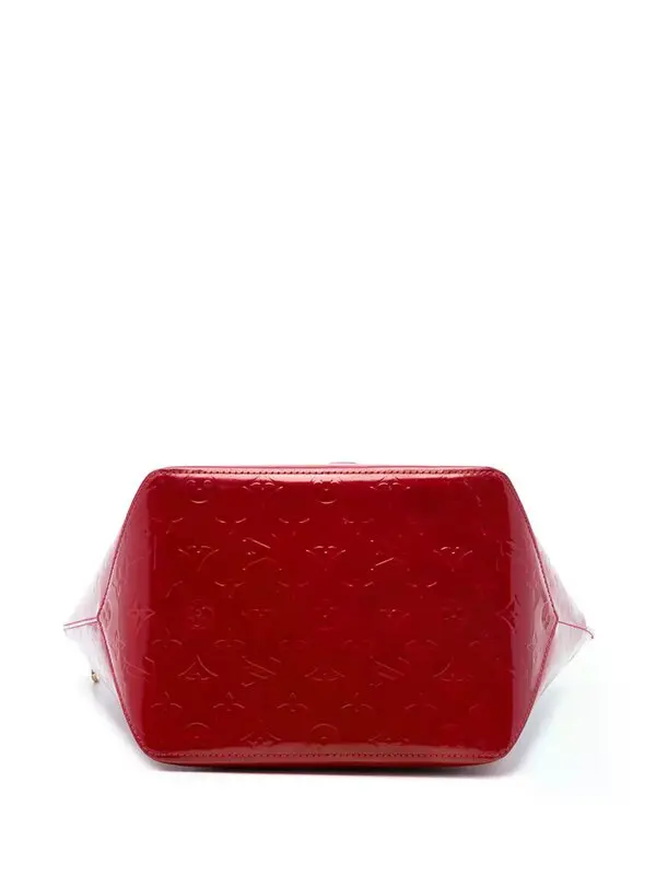 LOUIS VUITTON 2000-2010 Monogram Vernis Bellevue Pm Tote Bag - Red