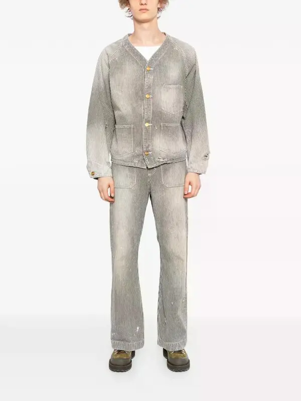 KAMIYA Striped Jeans