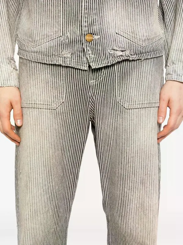 KAMIYA Striped Jeans