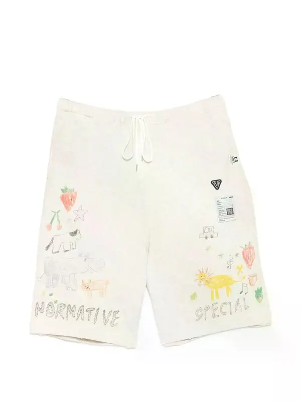 Mihara Yasuhiro Drawstring Shorts - Neutrals