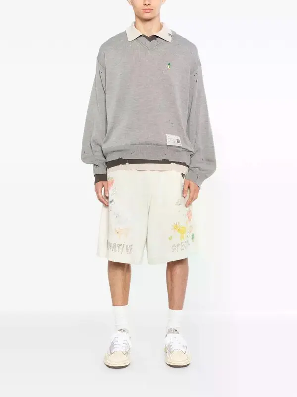 Mihara Yasuhiro Drawstring Shorts - Neutrals