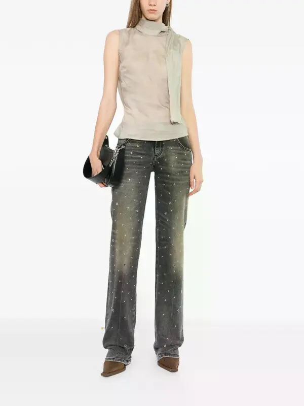 Our Legacy Sleeveless Cowl-neck Top