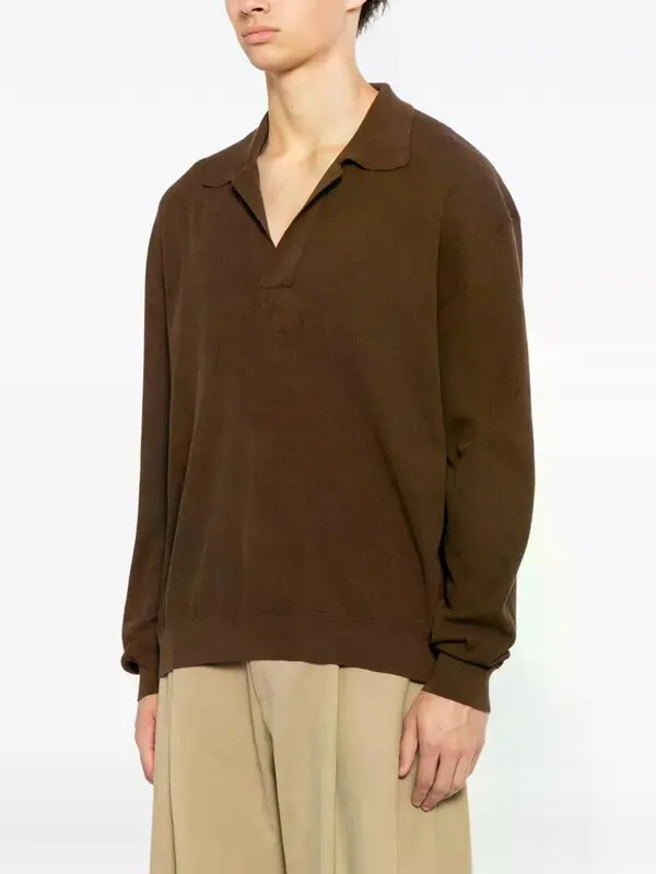 UMA WANG Knitted Polo Shirt