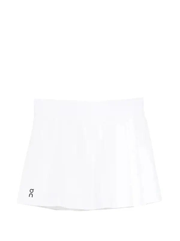 On Pleated Tennis Skirt - White