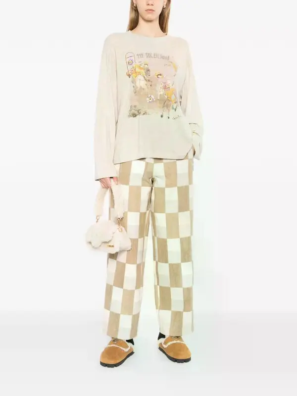 GARÇON BY GARÇON Checked Trousers