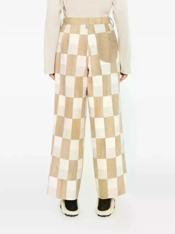 GARÇON BY GARÇON Checked Trousers