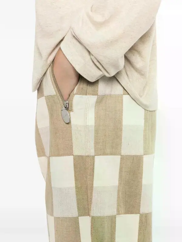 GARÇON BY GARÇON Checked Trousers