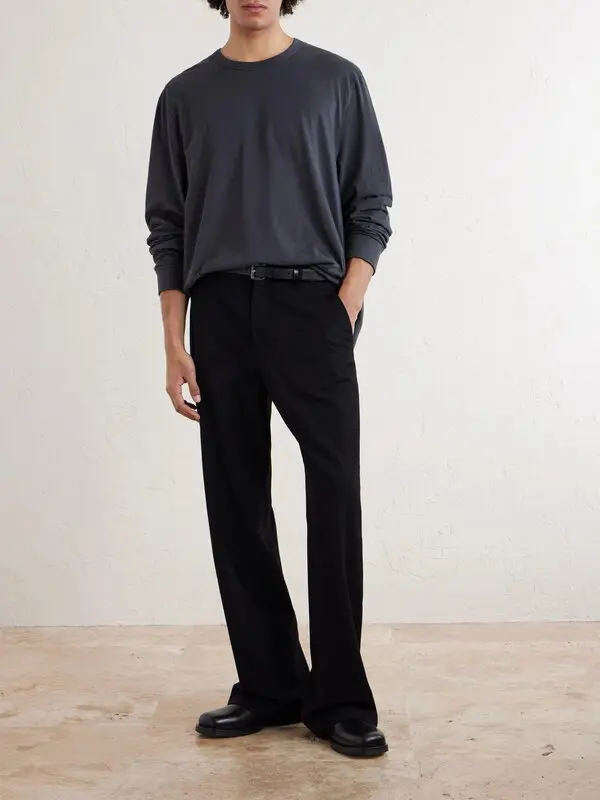 JAMES PERSE Luxe Organic Cotton-jersey T-shirt - Gray