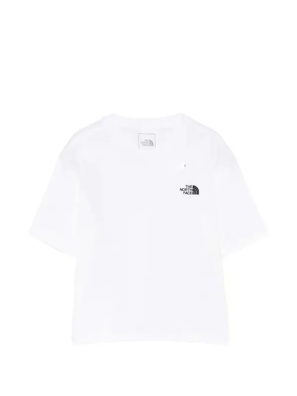 The North Face Logo-embroidered T-shirt - White