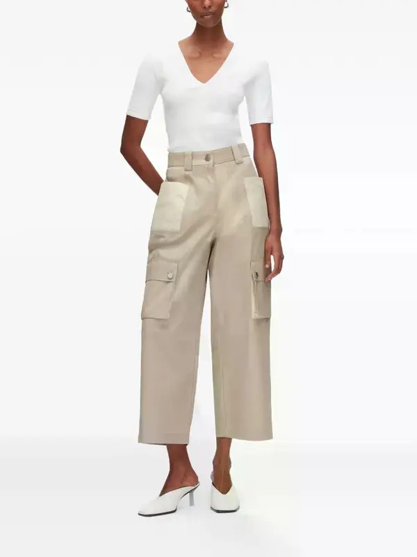 3.1 Phillip Lim Patch-pockets Trousers - Neutrals