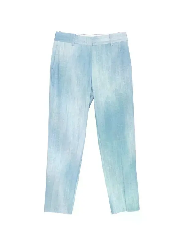 Ermanno Scervino Straight Trousers - Blue