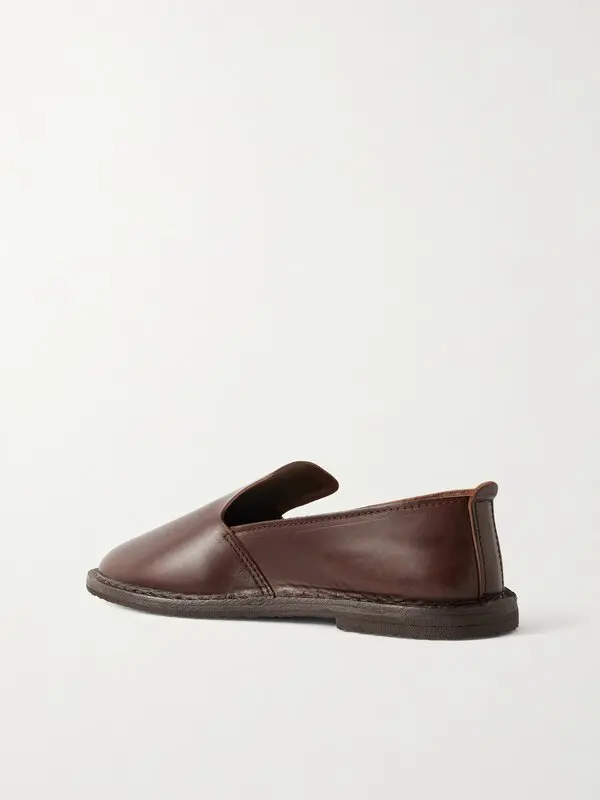 De Bonne Facture Steve Mono Leather Loafers