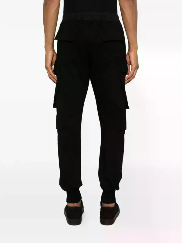 Rick Owens Mastodon Drawstring Cargo Pants - Black