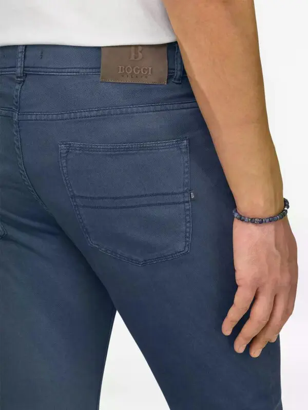 Boggi Milano Claude Stretch Jeans - Blue
