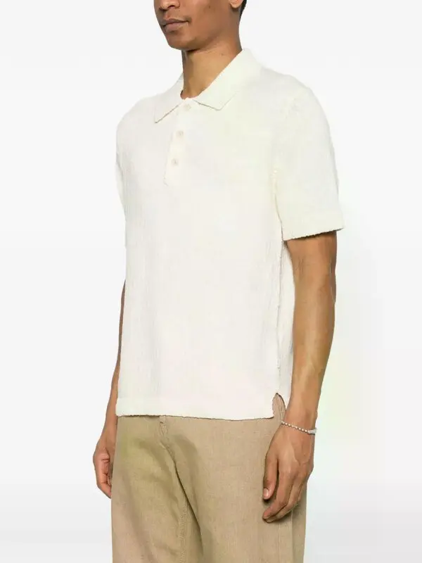 Nn07 Randy Textured Polo Shirt