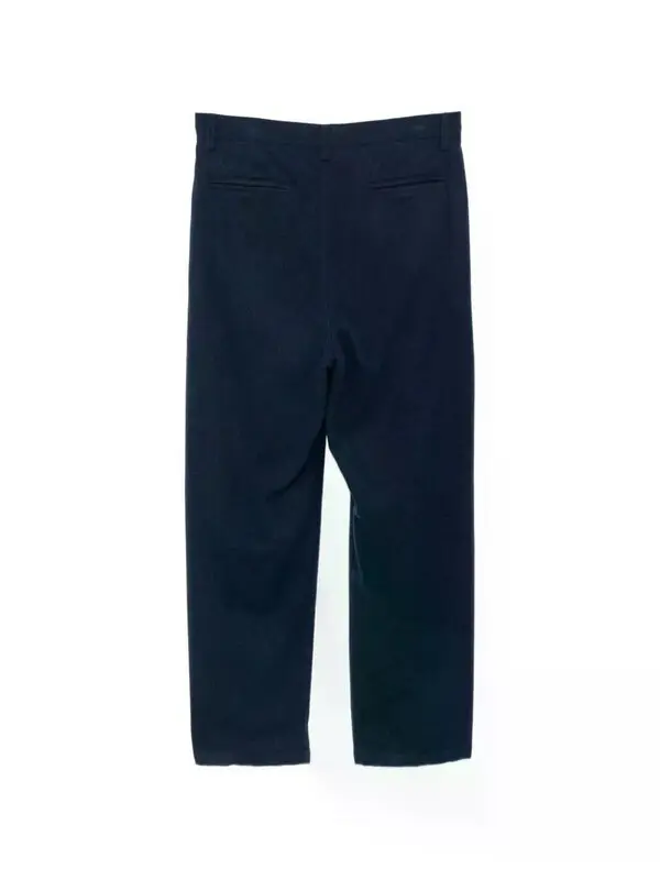 Massimo Alba Wool Pleated Trousers