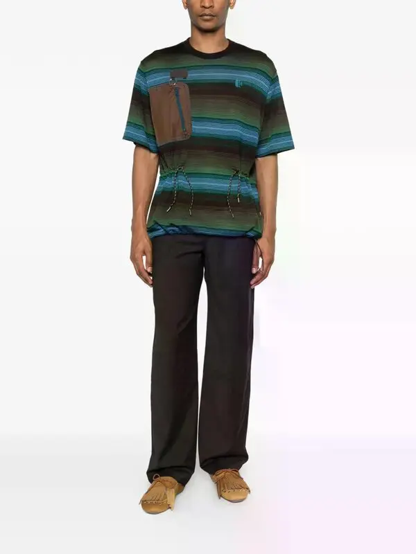 Kolor Pocket Striped T-shirt