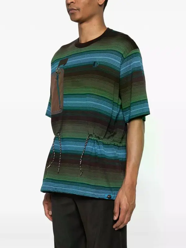 Kolor Pocket Striped T-shirt