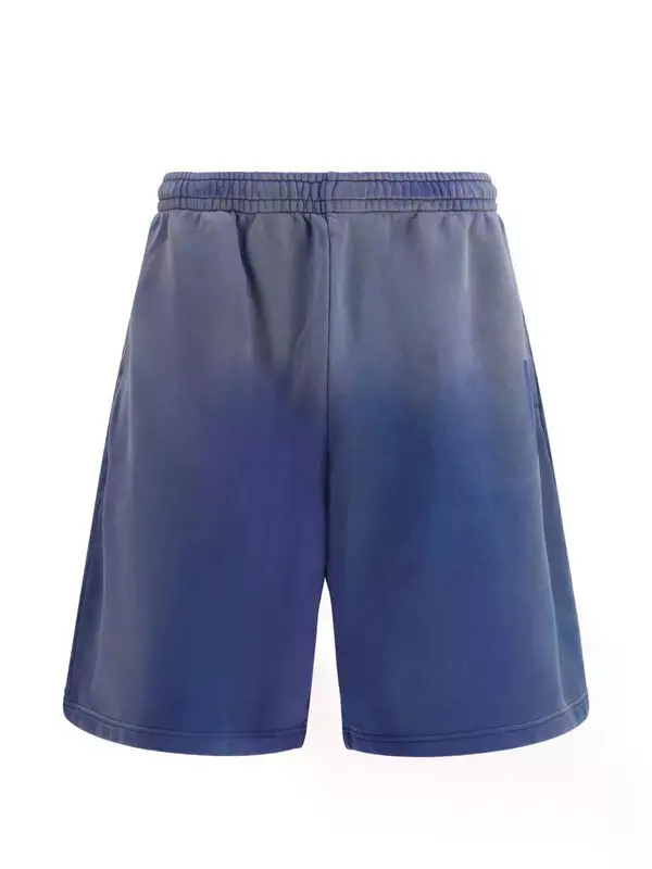 Moschino Ombre Initial Shorts - Blue