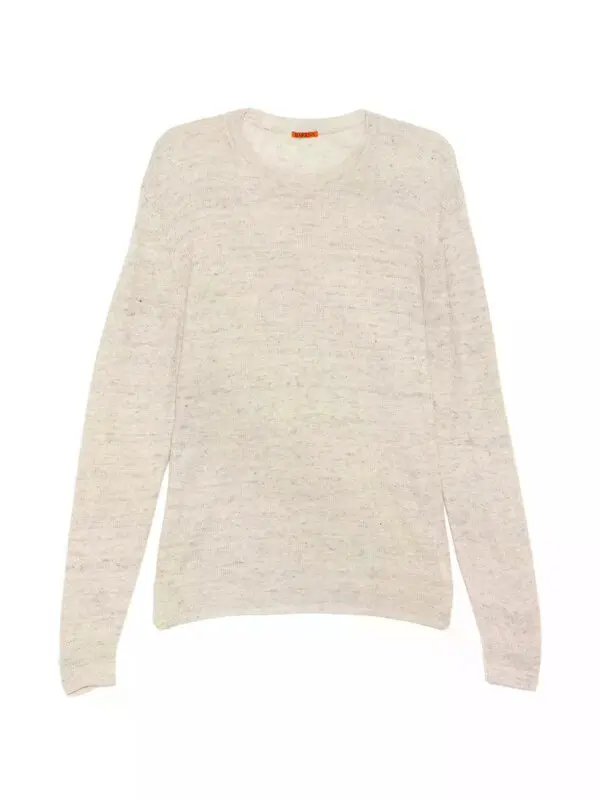 Barena Venezia Crew Neck T-shirt With Long Sleeves