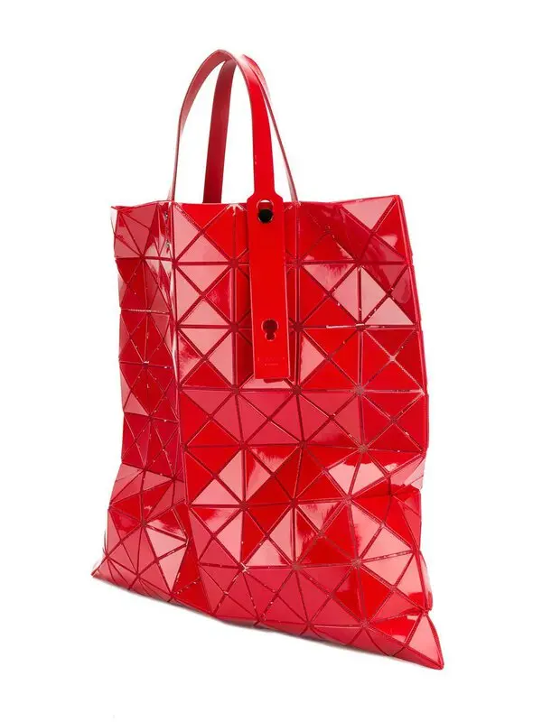 Issey Miyake Geometric Tote Bag - Red