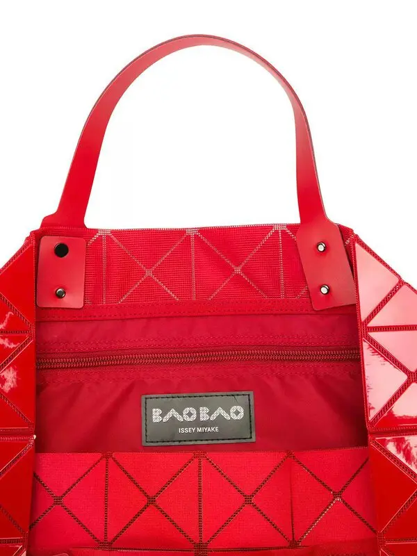 Issey Miyake Geometric Tote Bag - Red